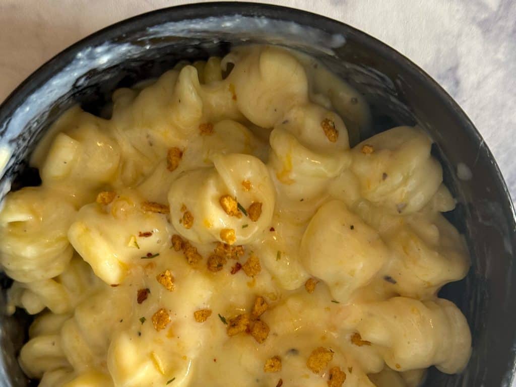 Black Truffle Cheddar and Colby mac and cheese - Mac and Cheese Club